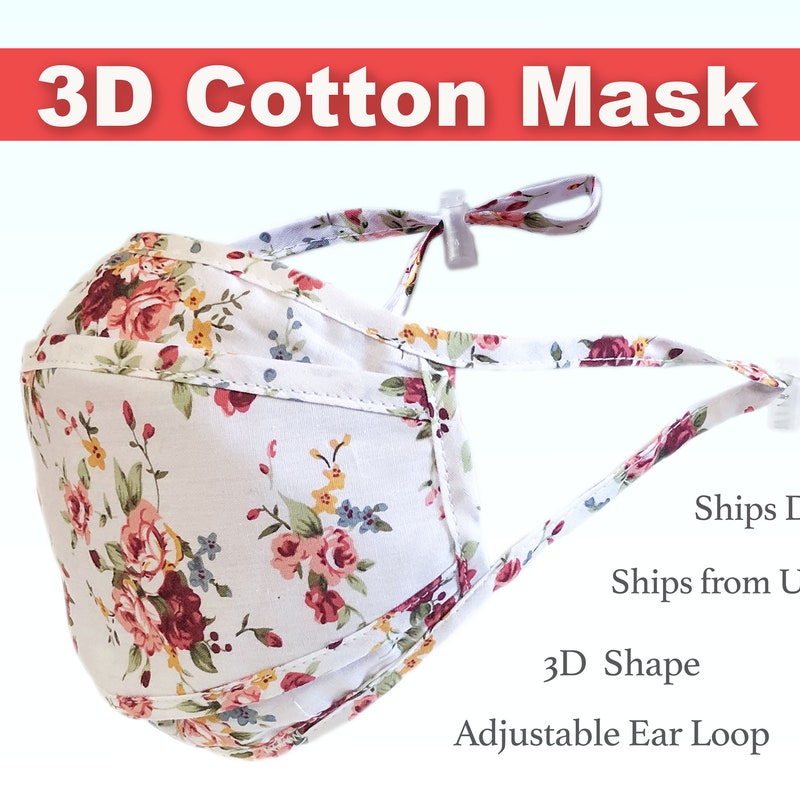 Cotton Mask - Etsy