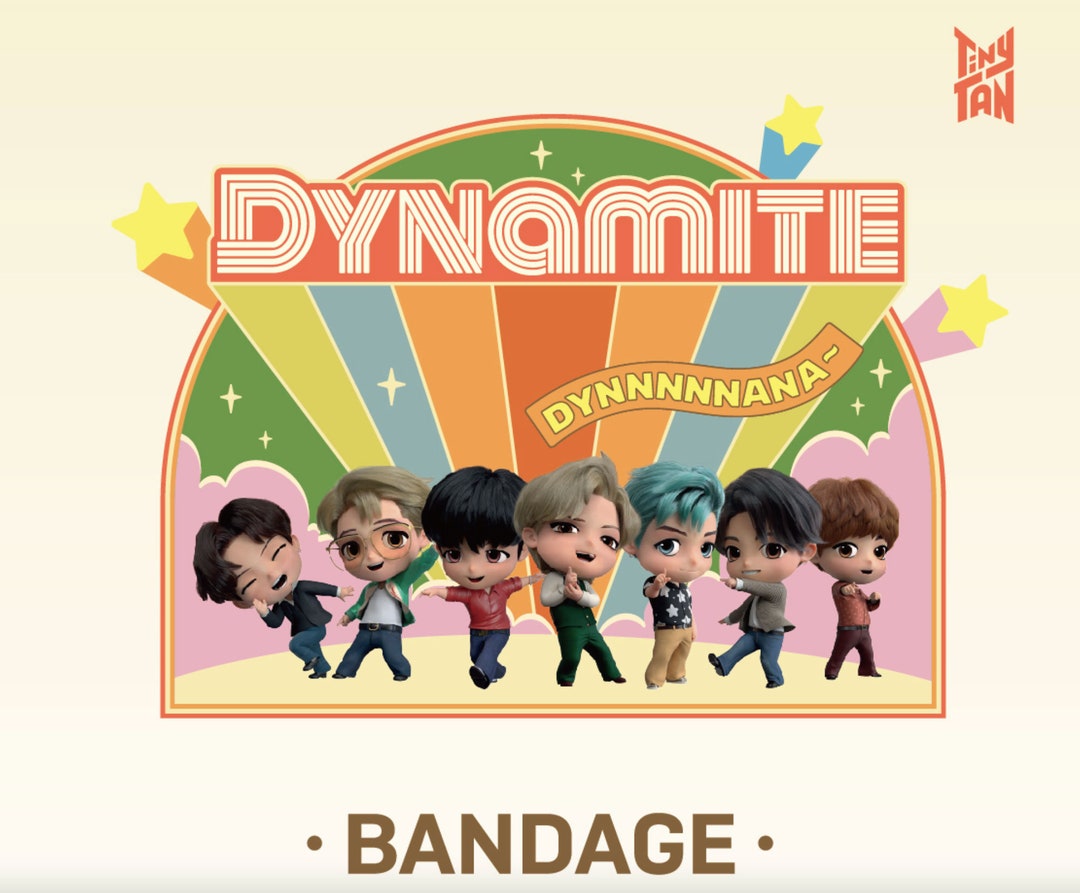 BTS Tinytan Dynamite Goods - Bandage - Etsy