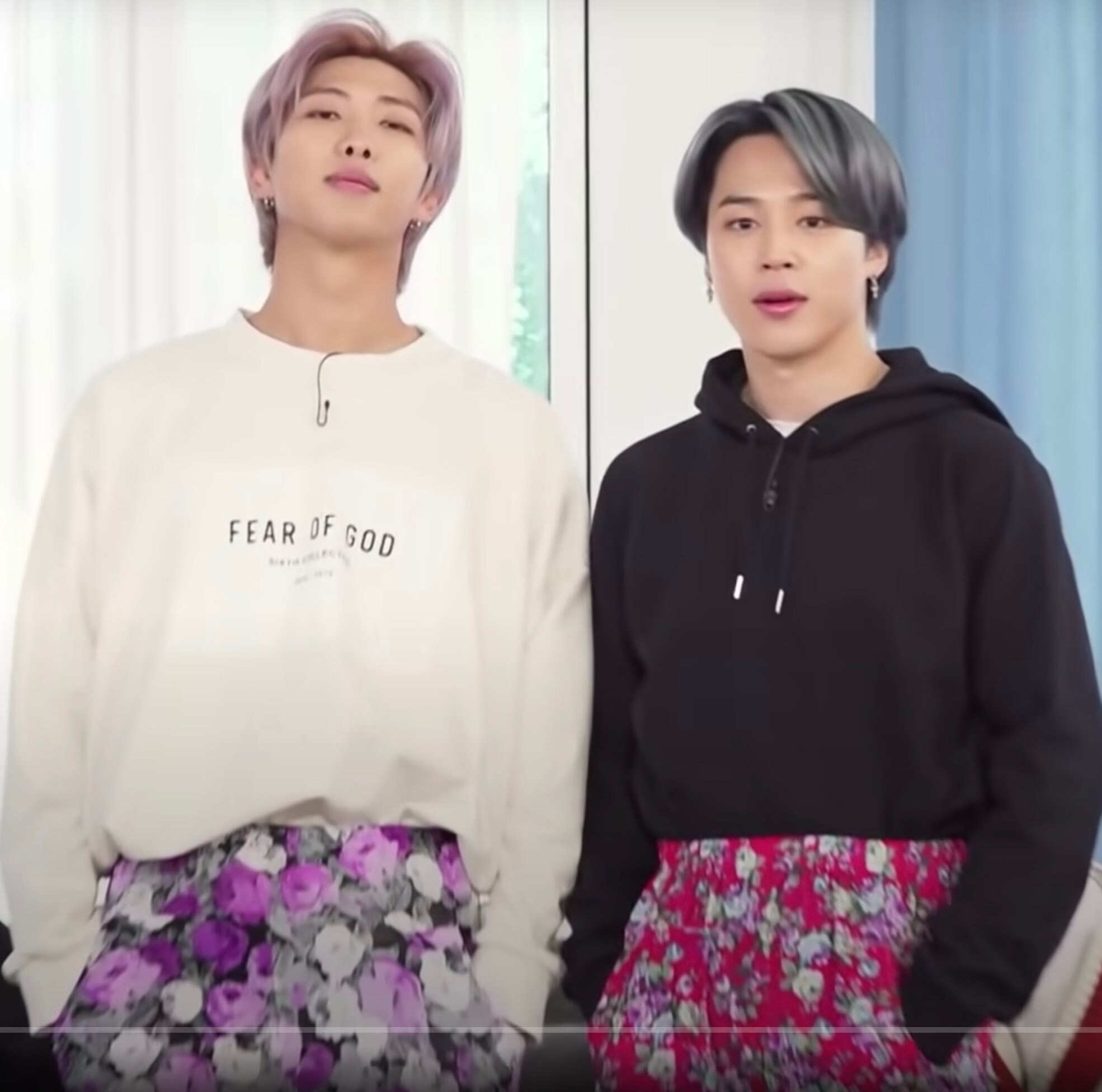 BTS PJ Pants Floral Party Pants / RM Pants/ Jimin Pants - Etsy