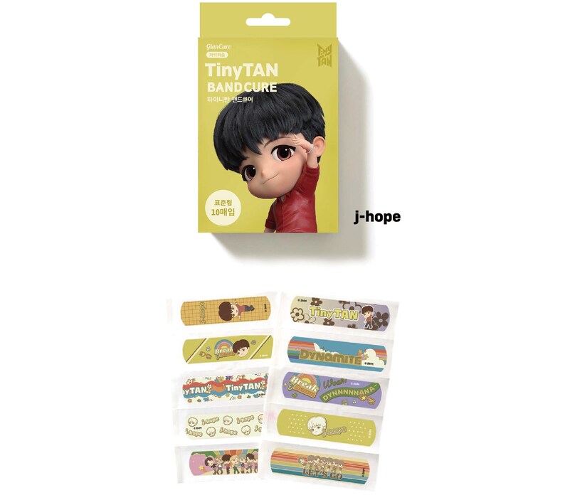BTS Tinytan Dynamite Goods Bandage - Etsy