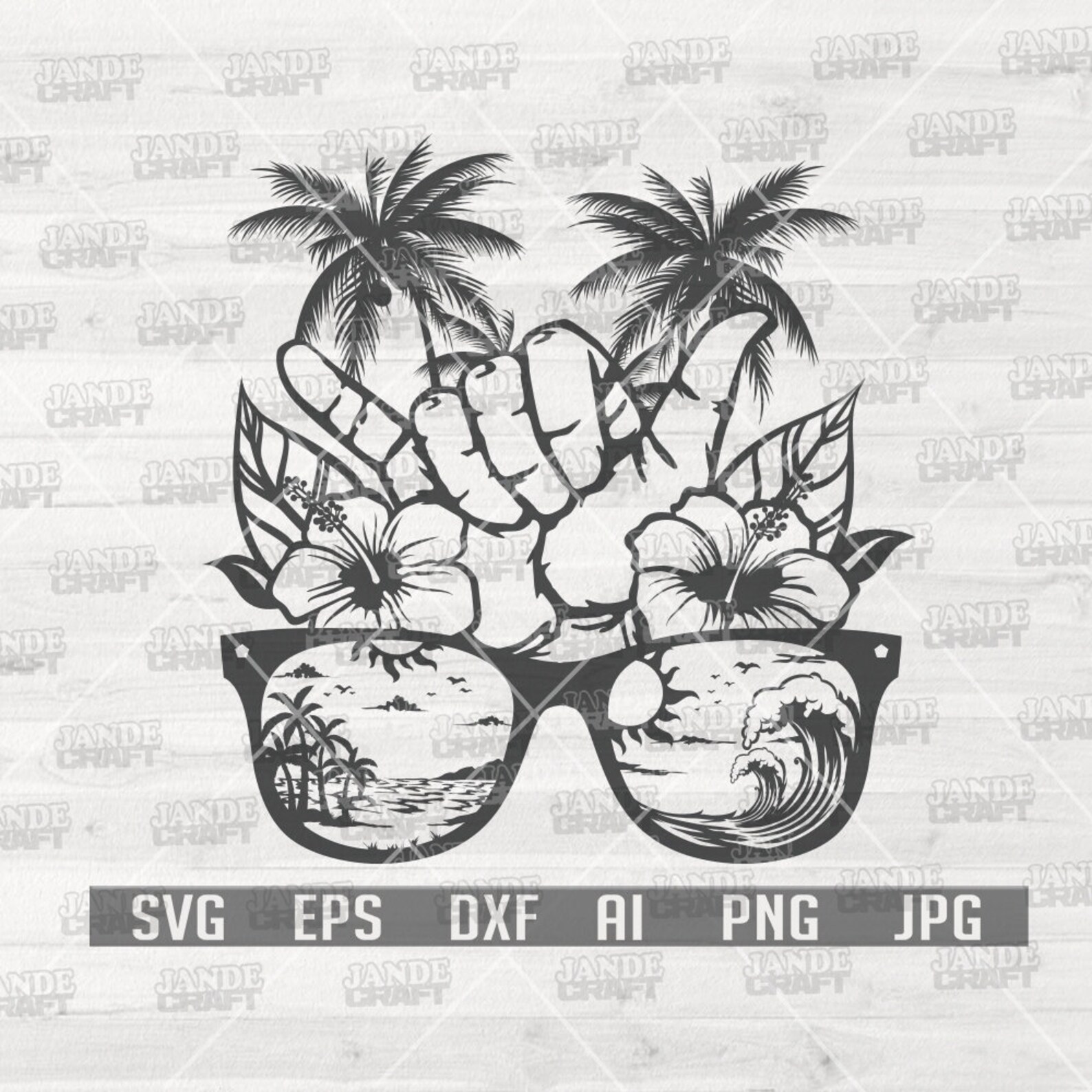 Shaka Summer Vibes Svg | Summer Svg | Shaka Svg | Summer Png | Summer ...