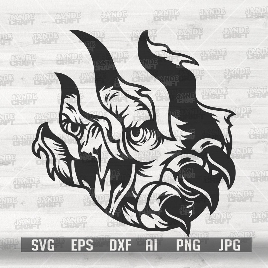 Eagle Scratch Claw Svg | Animal Claws Stencil | Outdoor Shirt Png ...