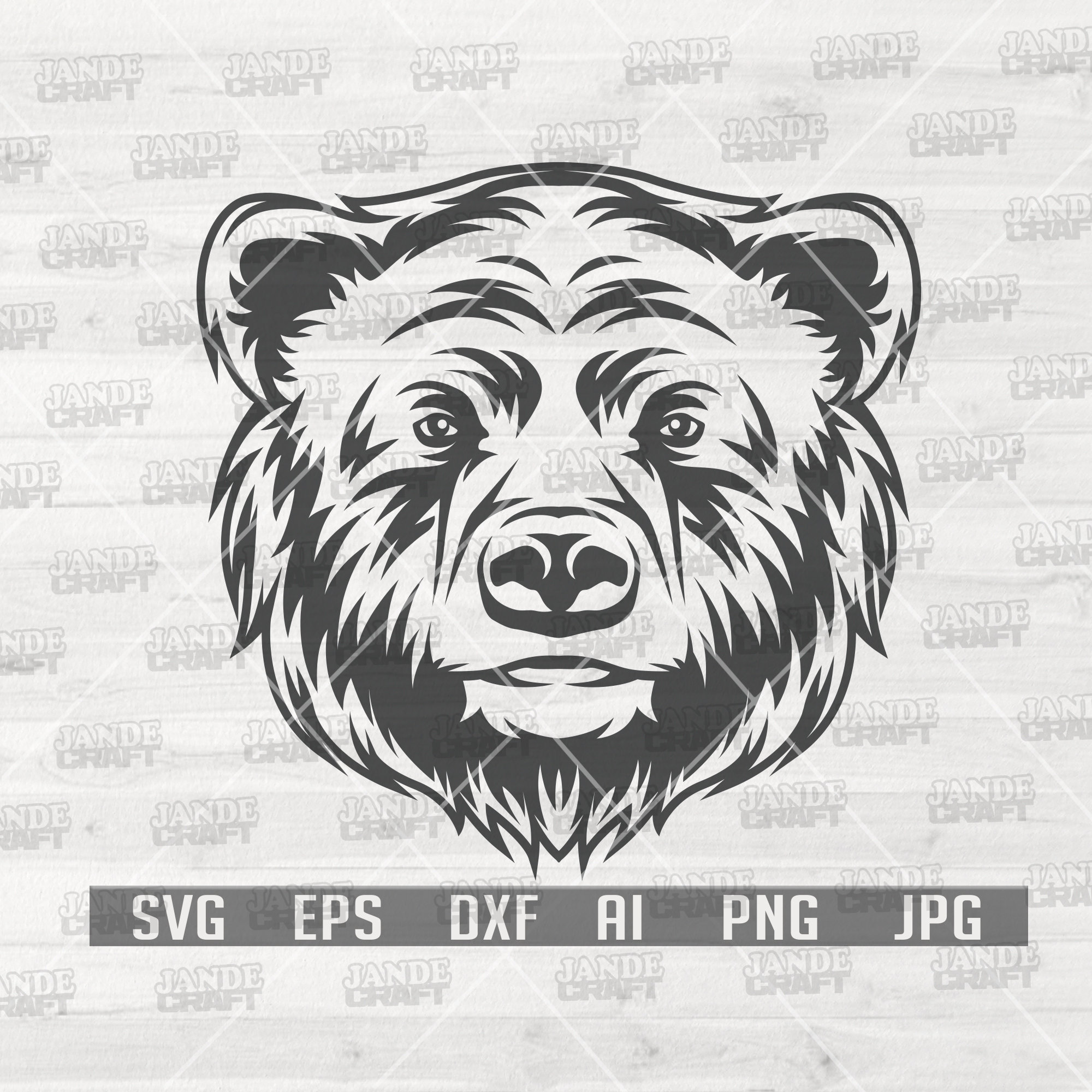 Bear Head Svg | Bear Shirt Svg | Outdoor Hunting Svg | Hunting Shirt ...