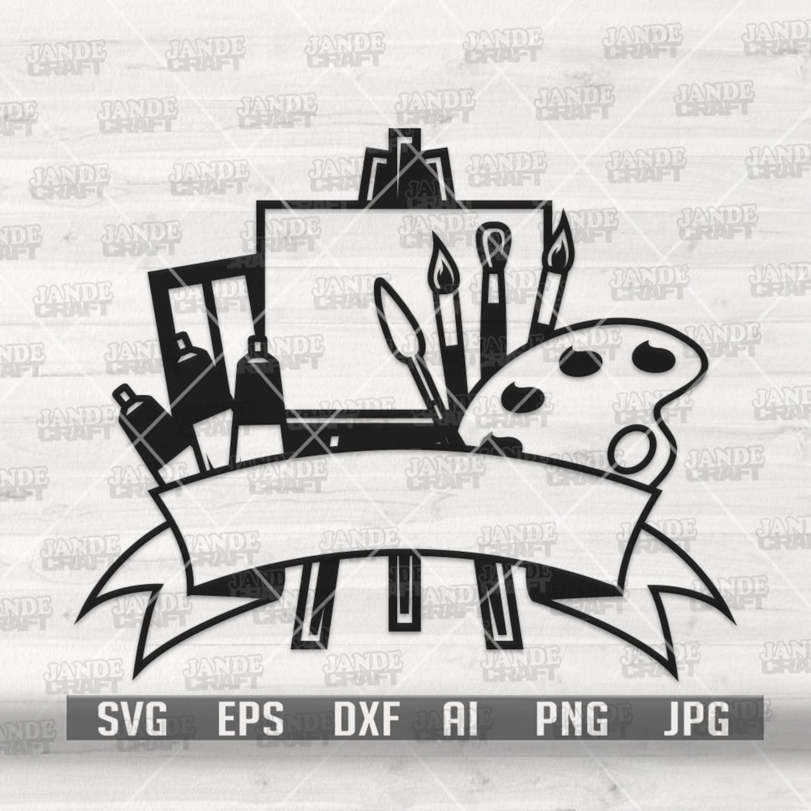 Artist Painter Tools Svg Artist Shirt Svg Artwork Svg - Etsy