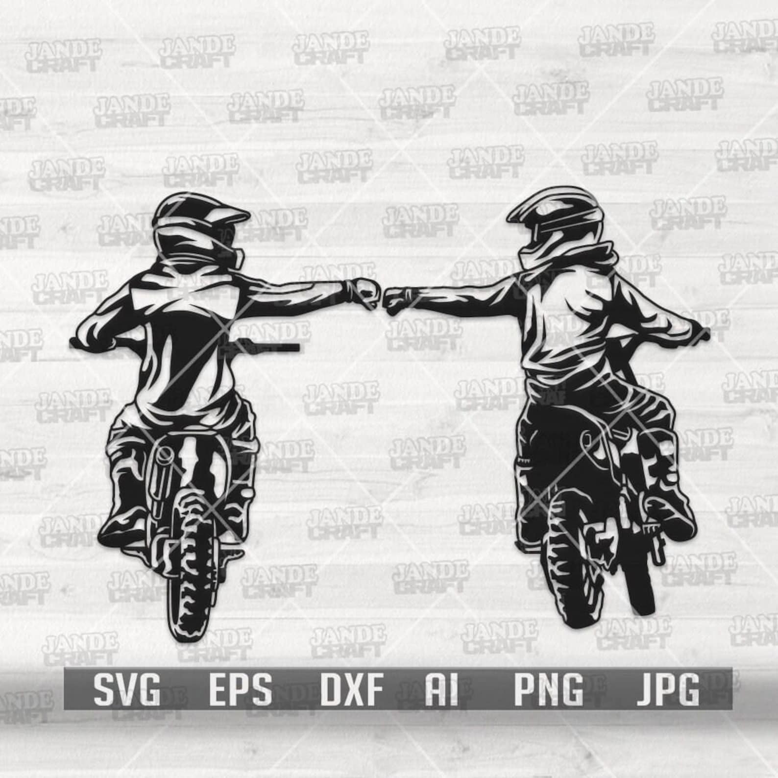 Biker Svg | Motorcross Svg | Fist Bump Svg | Best Friends Rider Svg ...
