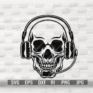 Dispatcher Skull Svg | First Responder Clipart | 911 Emergency Stencil ...