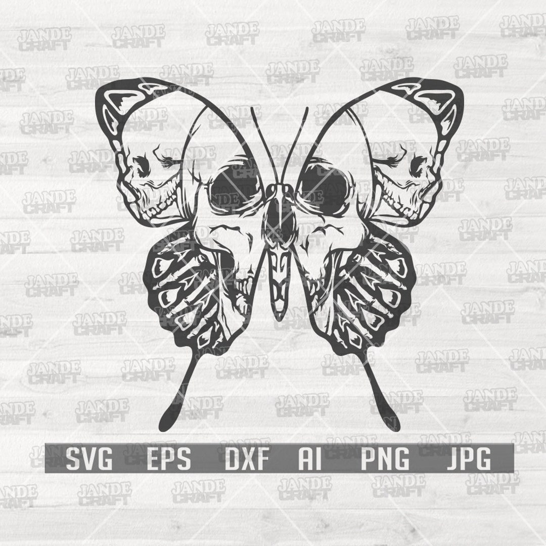 Butterfly Svg | Butterfly Skull Svg | Insect Svg | Animal Svg ...