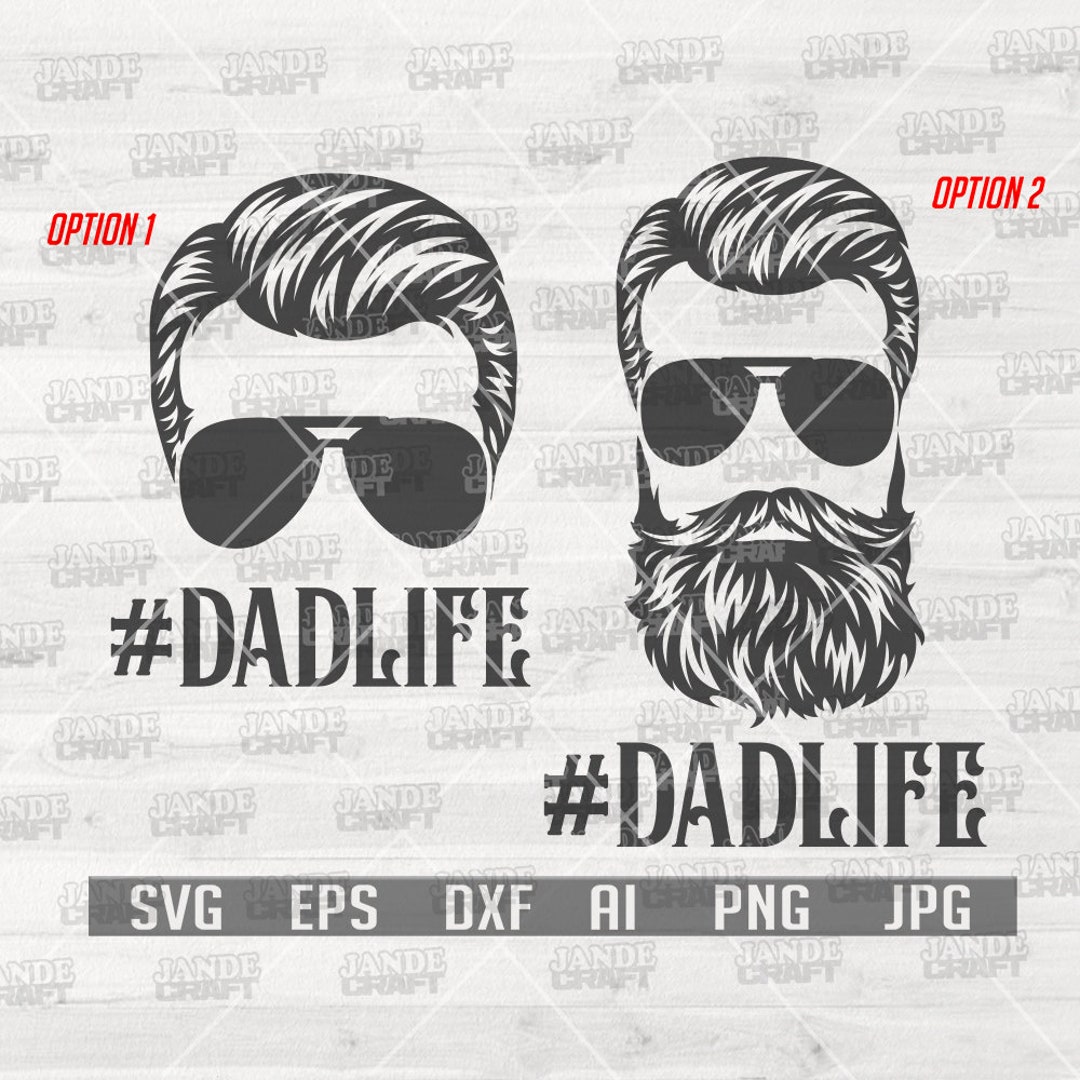 Bearded Dad Svg | Dad Life Svg | Dad Svg | Gift for Dad Svg | Dad Png ...