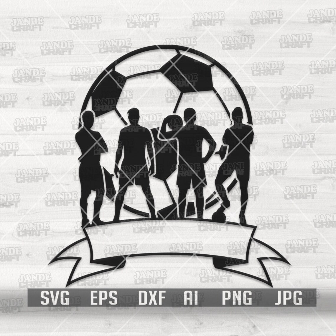 Soccer Player Svg Soccer Clipart Soccer Cutfile Soccer - Etsy