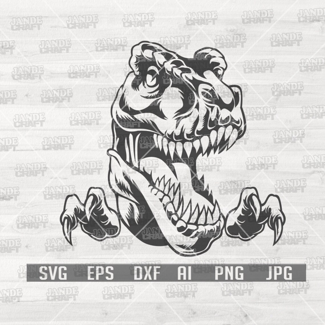 T-rex Svg T-rex Png Dinosaur Svg Triceratops Svg Dino | Etsy Denmark
