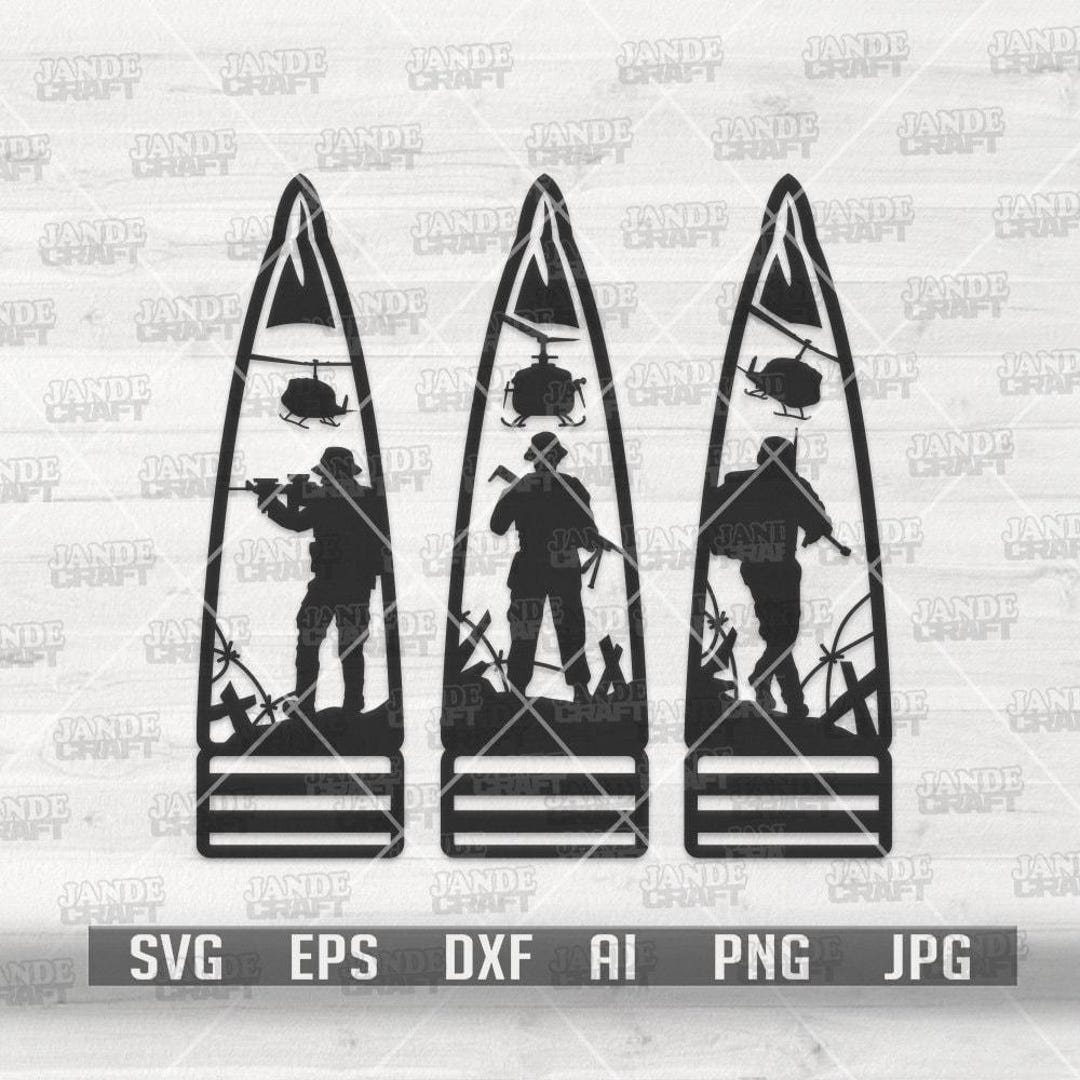 Veteran Svg | Military Scene Svg | Bullet Svg | USA Patriotic Shirt Png ...