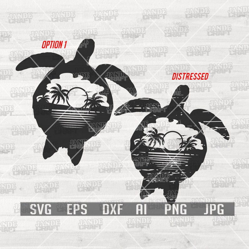 Beach Theme Turtle Svg Files Beach Life Svg Sea Turtle Svg - Etsy
