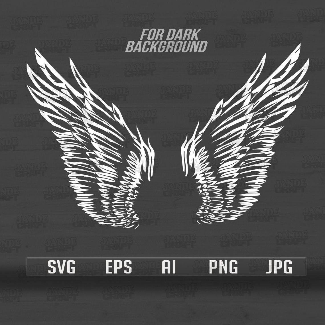 Wing Svg Wing Clipart Angel Wings svg Angel svg Wing | Etsy
