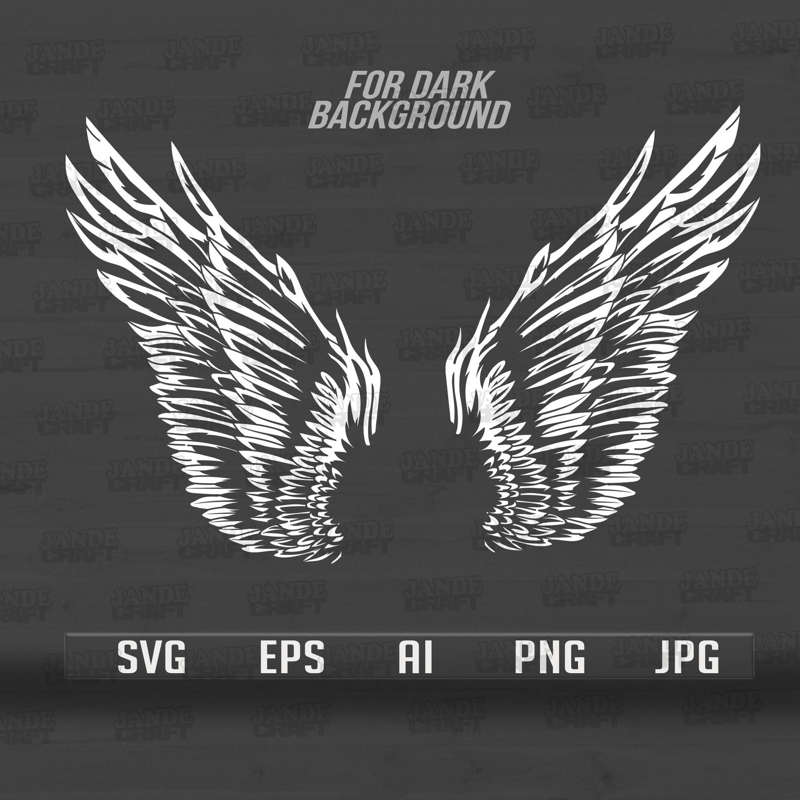 Wing Svg Wing Clipart Angel Wings Svg Angel Svg Wing - Etsy