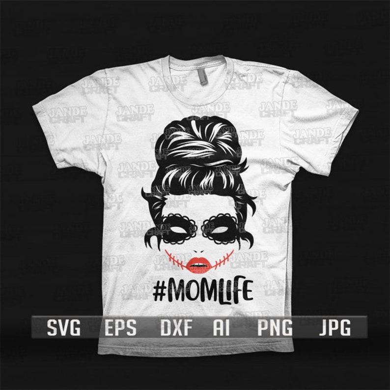 Sugar Skull Mom Life svg / Horror Mom svg / Halloween Mom svg / Sugar ...