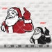 Santa Middle Finger Svg | Santa Claus Svg | Santa Svg | Santa Clipart ...
