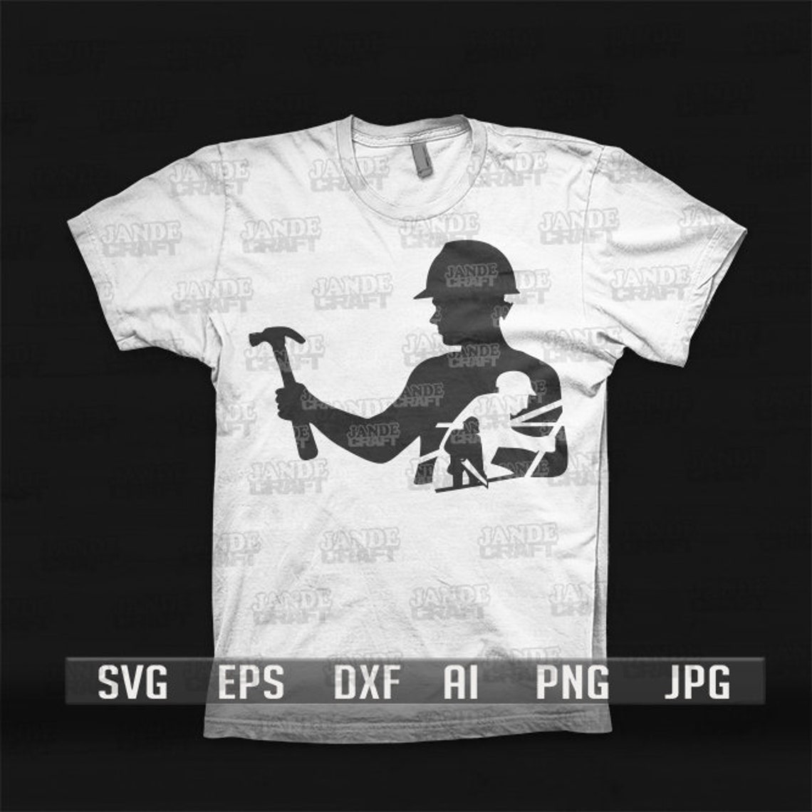 Carpenter Svg Carpenter Stencil Carpenter Clipart - Etsy