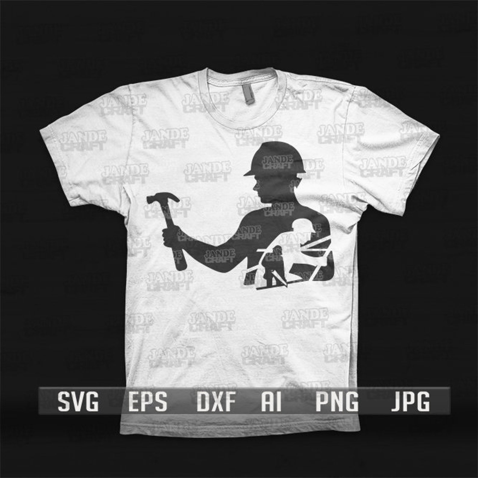 Carpenter Svg Carpenter Stencil Carpenter Clipart - Etsy