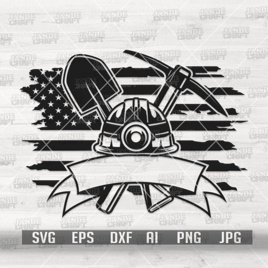 Mining Svg | Mining Tools Clipart | Miner Dad Cutfile | US Gold Mine ...