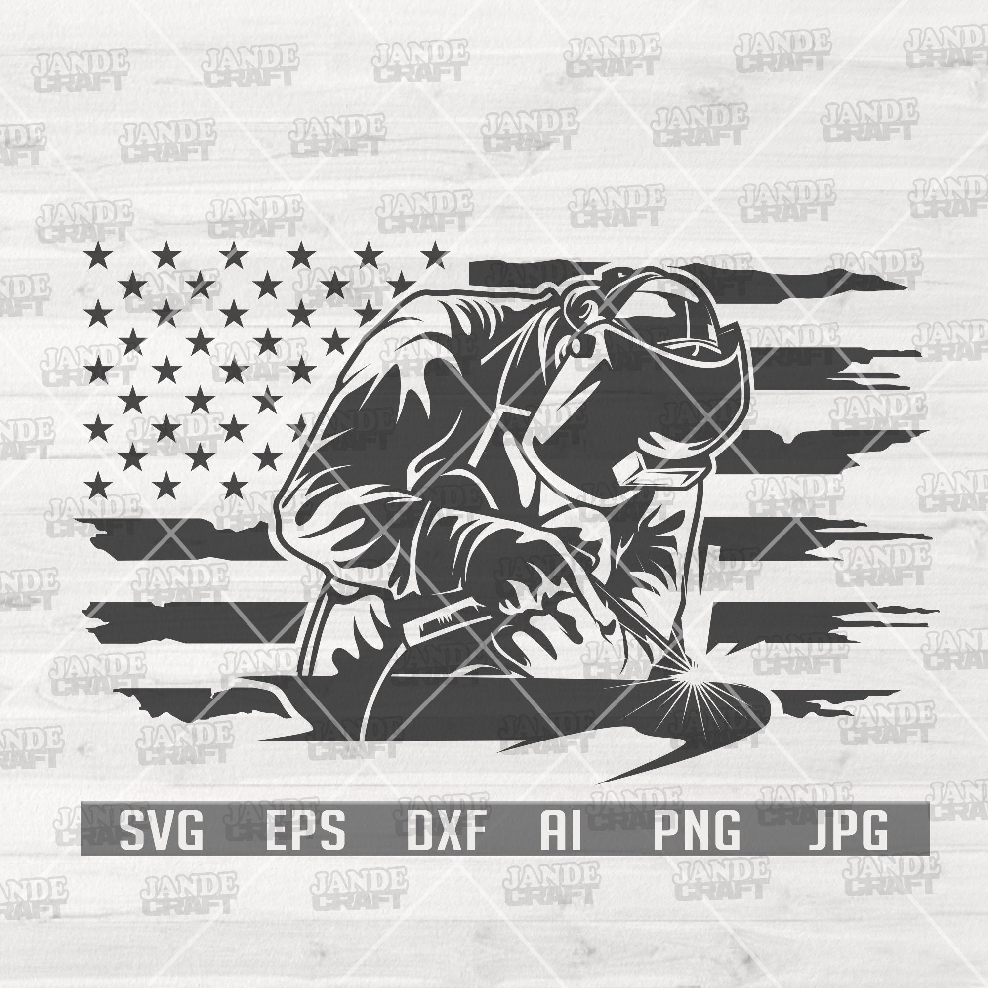 USA Welder Svg US Welding Svg Welder Cut File US Welder - Etsy