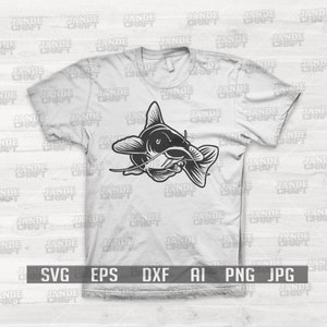 Catfish Svg | Fish Svg | Catfish Cut Files | Catfish Clipart | Fish Cut ...