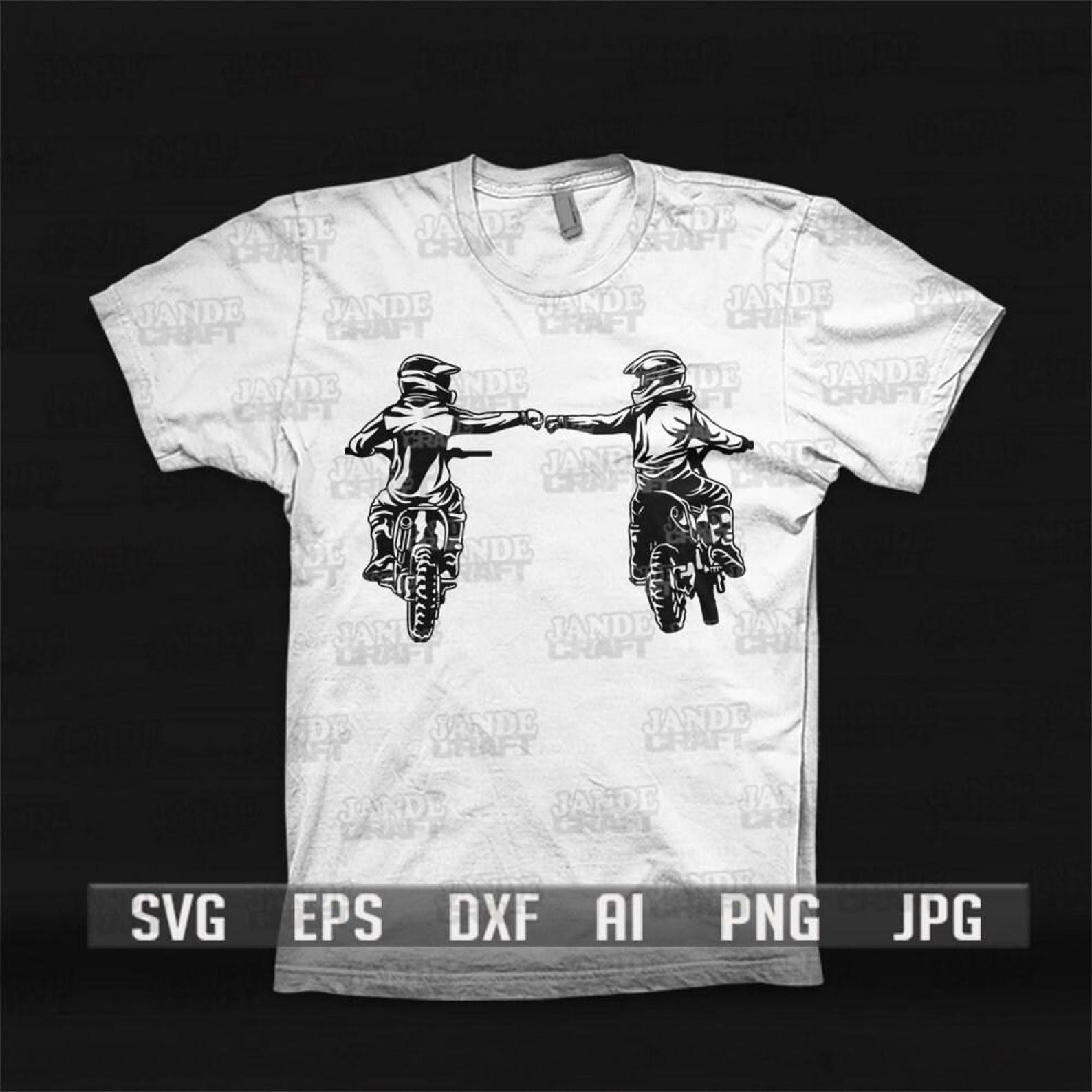 Biker Svg | Motorcross Svg | Fist Bump Svg | Best Friends Rider Svg ...