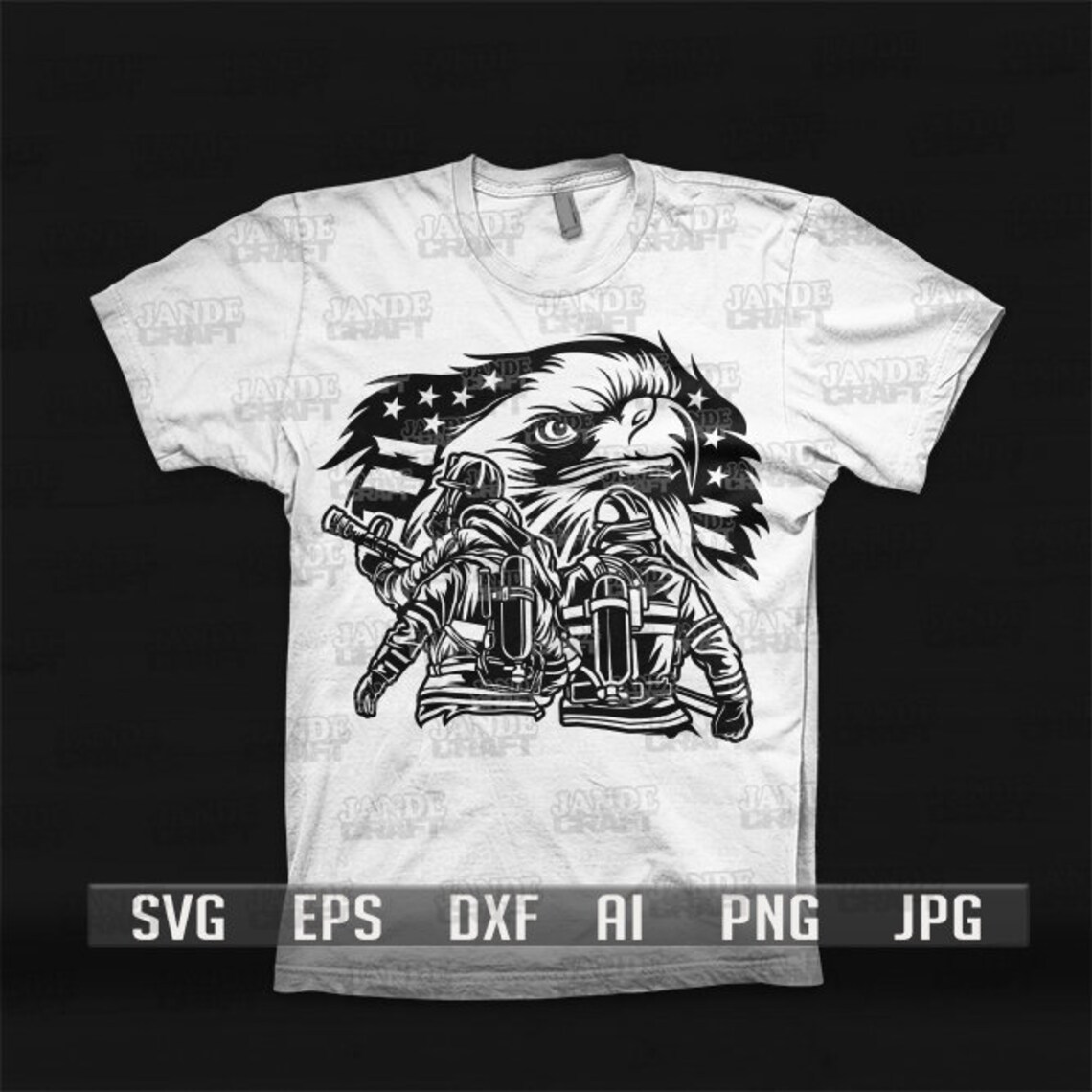 US Eagle Fire Fighter Svg American Eagle Svg US Eagle - Etsy