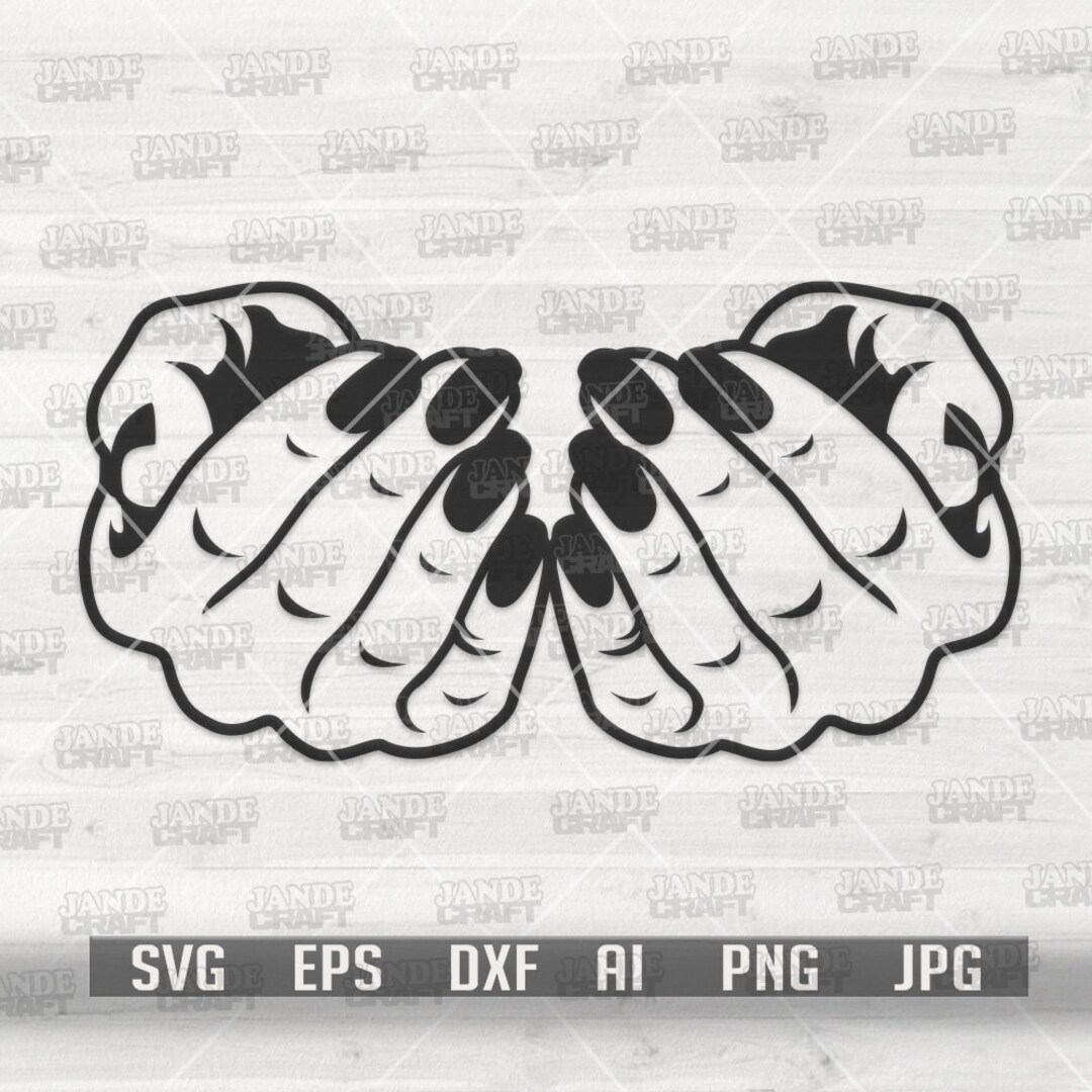 Girl Hand Open Svg Helping Hands Cutfile Caring Palms Dxf Sexy Lady ...