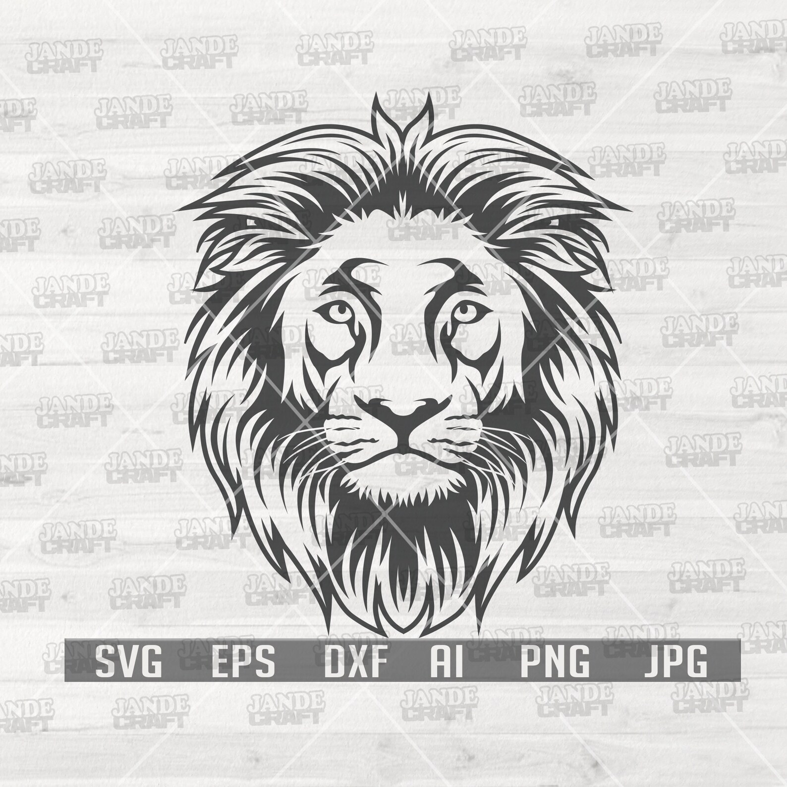 Lion Head Svg | Wild Animal Clipart | Zookeepers Gift Idea Stencil ...