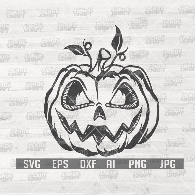 Scary Pumpkin - Etsy