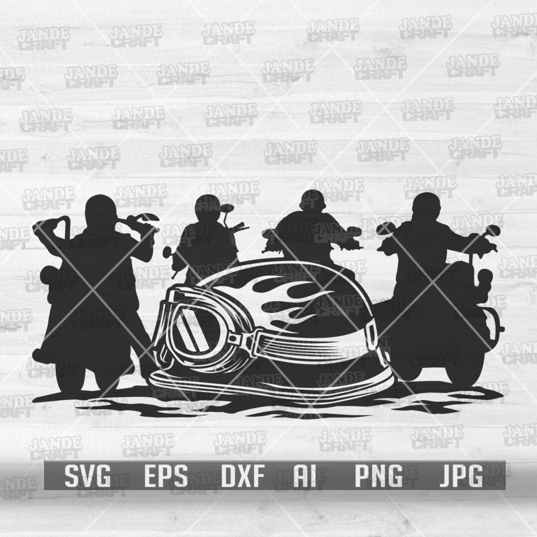 Biker Squad Svg | Bike Rally Svg | Biker Clipart | Biker Cutfile ...