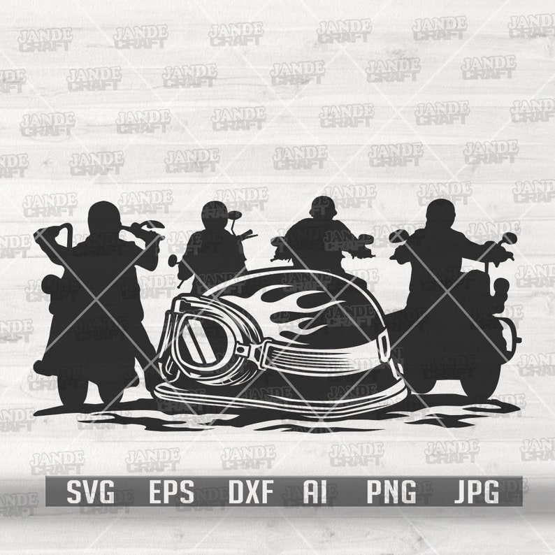 Biker Squad Svg Bike Rally Svg Biker Clipart Biker | Etsy