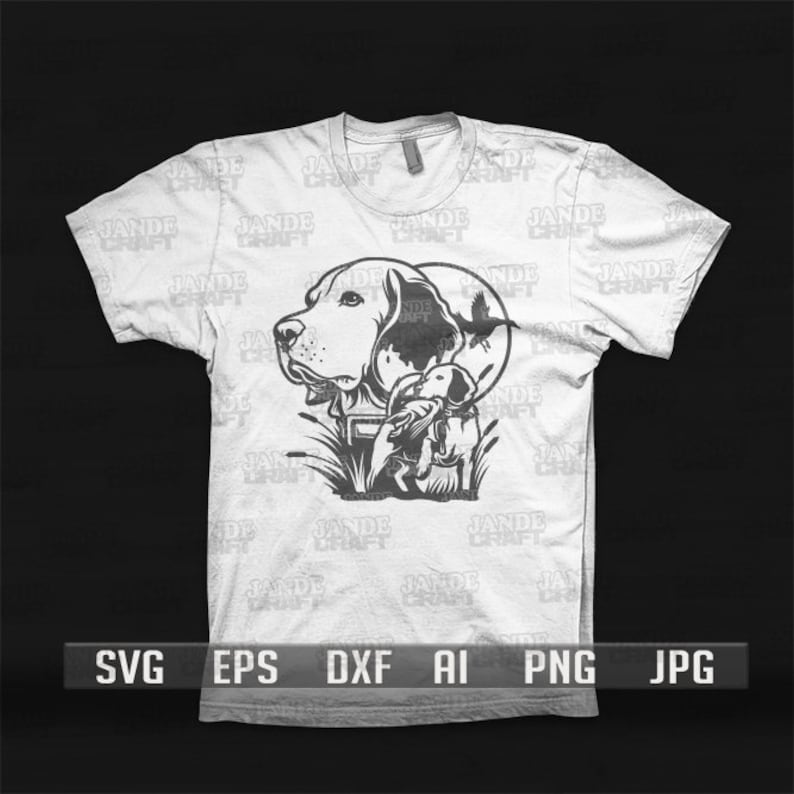 Duck Hunting Dog Svg Labrador Retriever Cut File Outdoor - Etsy