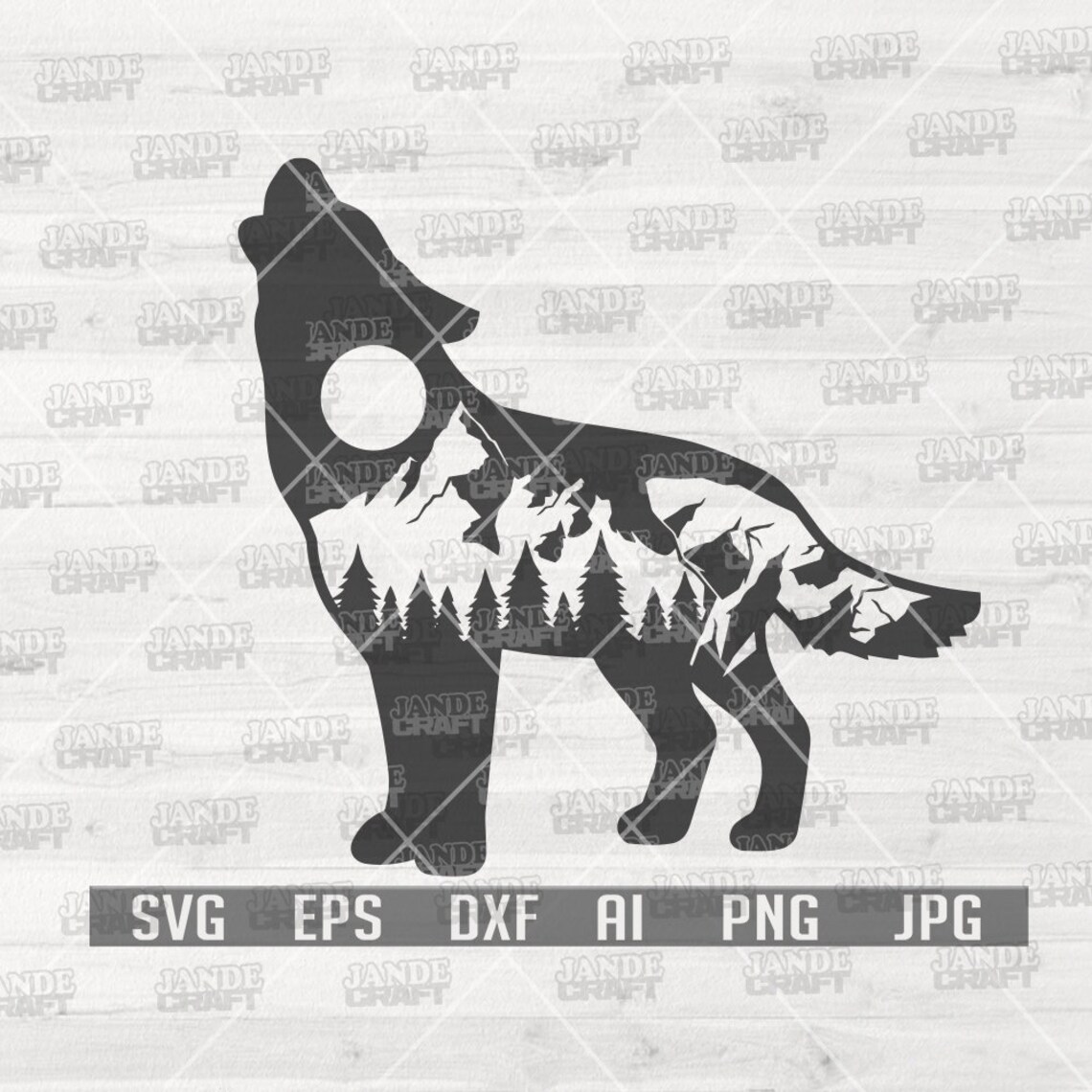 Howling Wolf Svg Animal Svg Wolf Svg Wolf Shirt Svg - Etsy