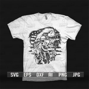 US Eagle Mining Skull Svg | Miner Dad Clipart | Mine Tools Cutfile ...