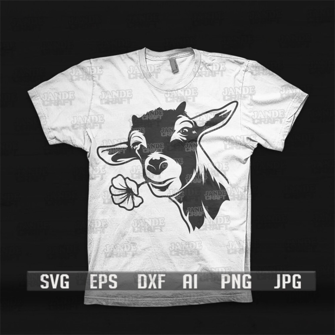 Winking Funny Goat Svg Goat Clipart Goat Stencil Winking - Etsy