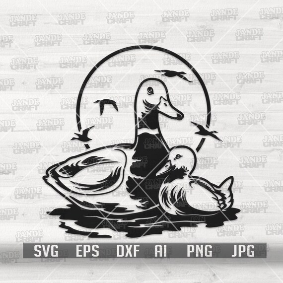 Duck Scene Svg Duck Svg Farm Animal Svg Duck Clipart - Etsy Hong Kong