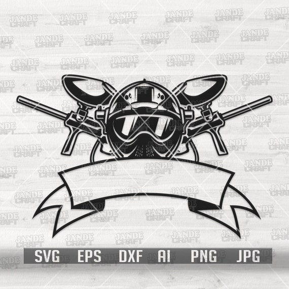 Paintball Svg Paintball Clipart Paintball Cutfile | Etsy