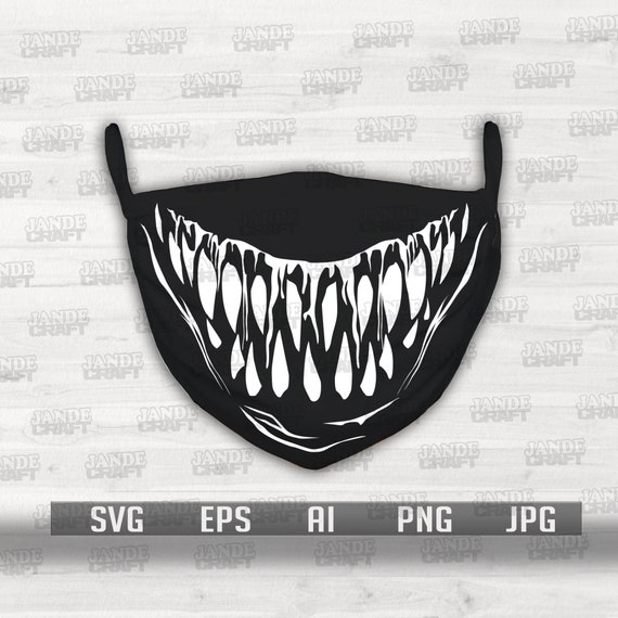 Monster Teeth Outline