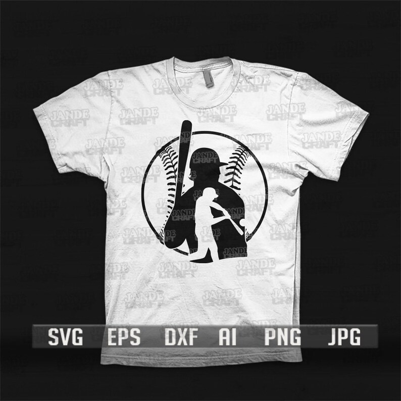 Baseball Player Svg | Sports Dad Clipart | Batter Son Clipart | Hitter ...