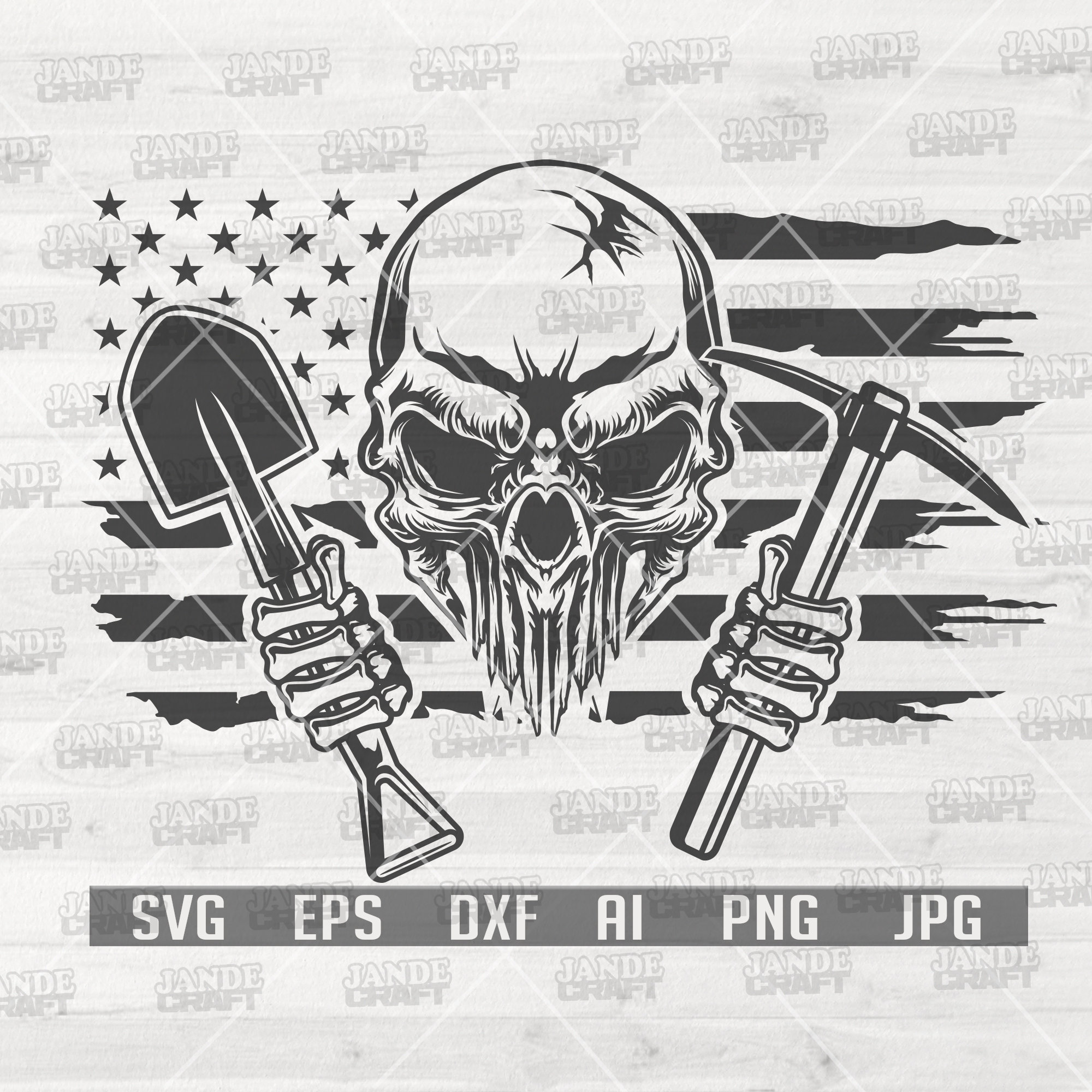 US Mining Skull Svg US Miner Svg Mining Svg Miner Life - Etsy Australia