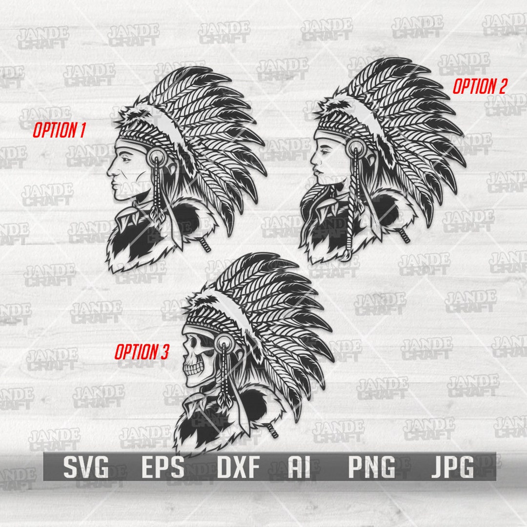 Native American Indian SVG Bundle Patriotic Shirt Png America Clipart ...