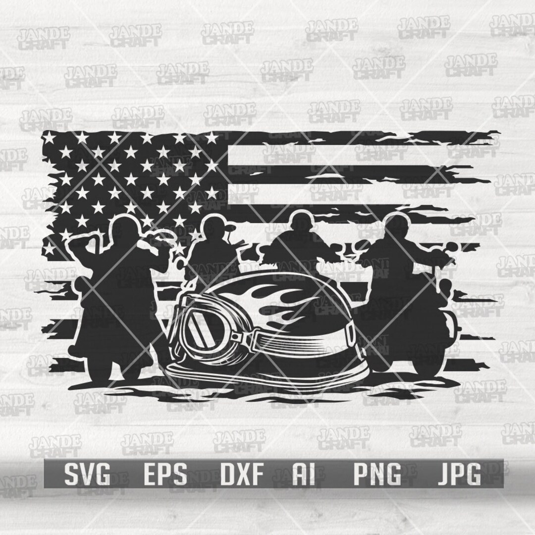 US Biker Squad Svg | US Big Rally Svg | US Biker Svg | Rider Svg ...