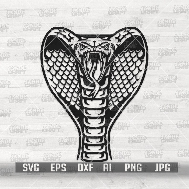 Cobra Snake Svg Wild Animal Clipart Viper Keeper Cutfile - Etsy