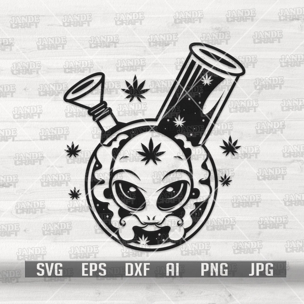 Alien Weed Svg Alien Svg Weed Clipart Weed Cutfile 420 - Etsy Singapore