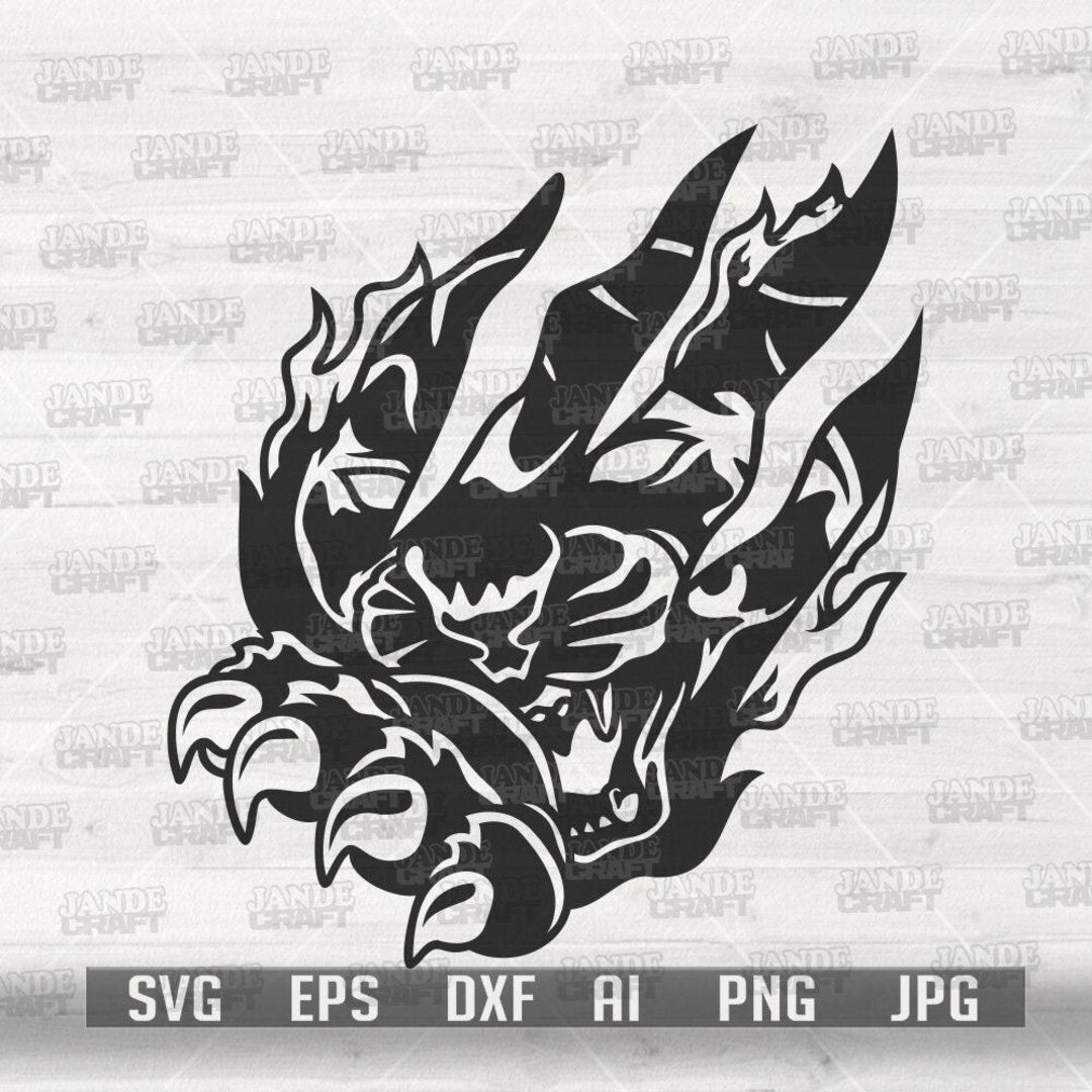 Panther Svg | Scratch Claw Svg | Wild Animal Svg | Big Cat Clipart ...