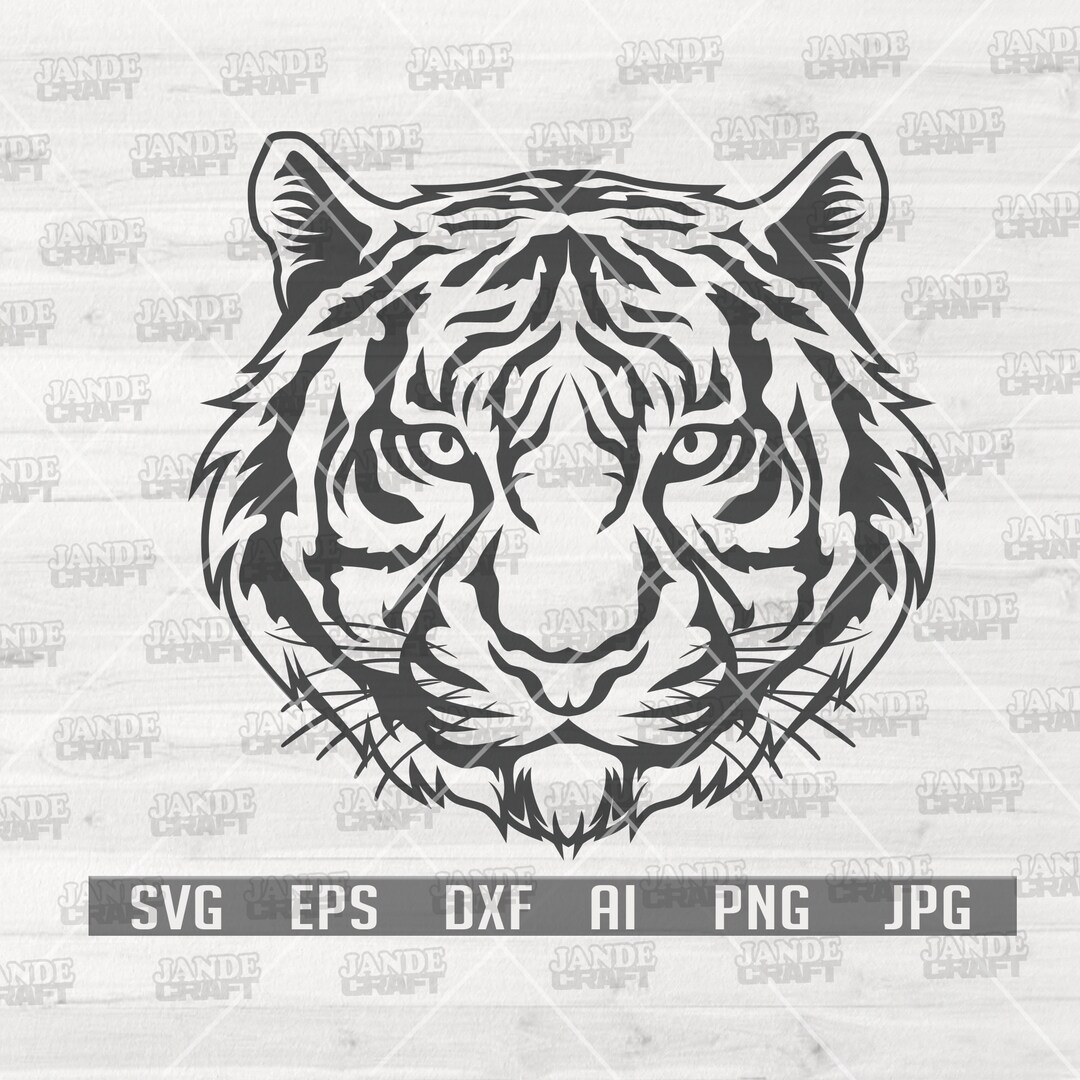 Tiger Head Svg | Tiger Shirt Svg | Animal Shirt Svg | Tiger Svg | Gift ...