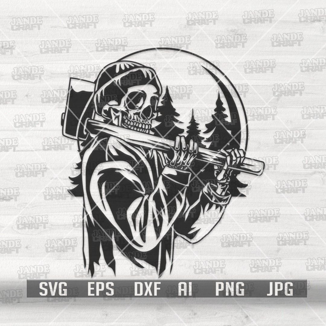 Lumberjack Svg | Woodman Clipart | Lumber Dad Cutfile | Wood Cutter ...