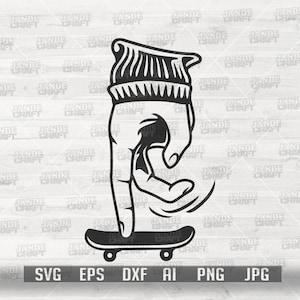 Fingerboard Skate Svg | Skater Shirt Png | Skateboard Lover Cutfile ...