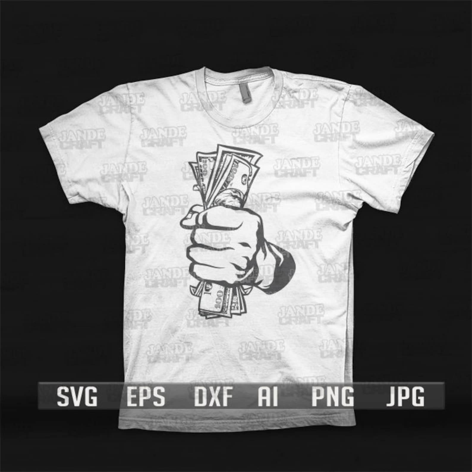 Hand With Money Svg Full of Money Svg Money Svg Cash Svg - Etsy